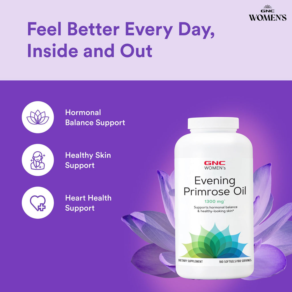 evening primrose softgel capsules for women