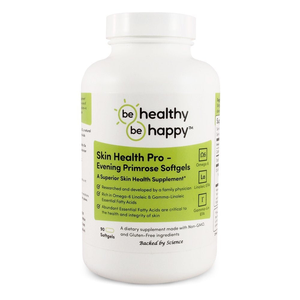 evening primrose softgels for skin health
