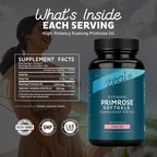 Evening Primrose softgels for skin health