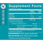 evening primrose softgels for women