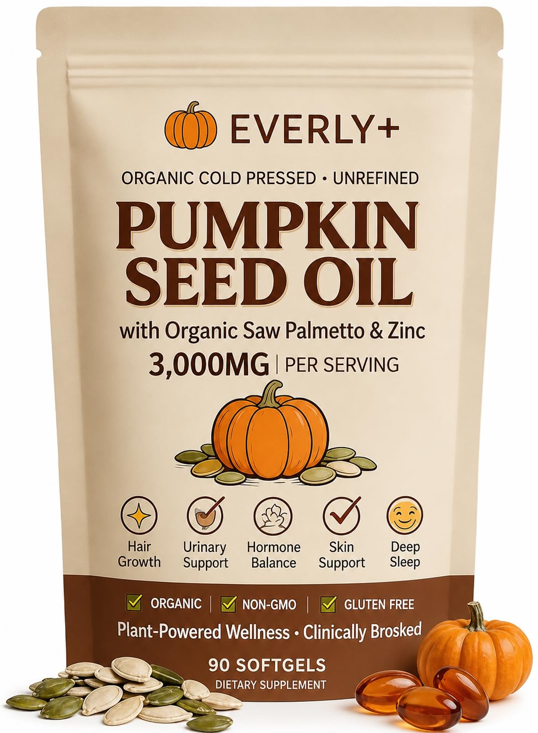 Everly pumpkin seed oil benefits