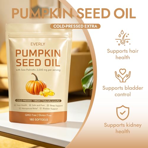 Everly pumpkin seed oil capsules