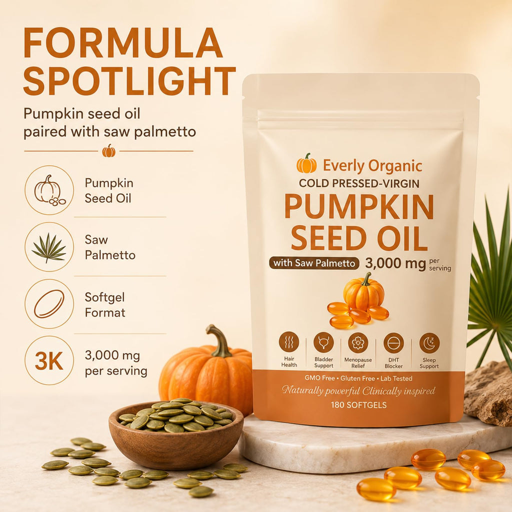 Everly pumpkin seed oil capsules