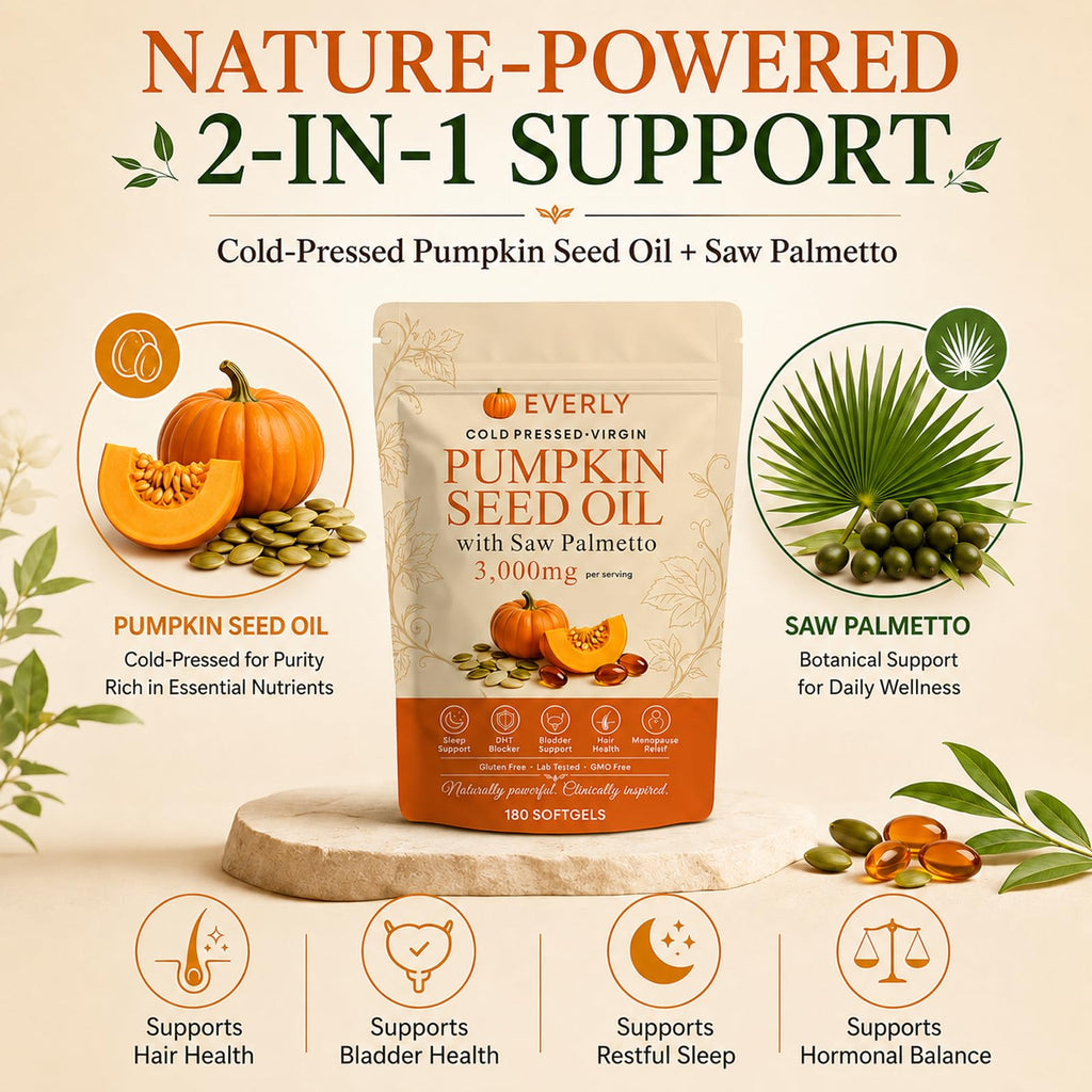 Everly Saw Palmetto for prostate support