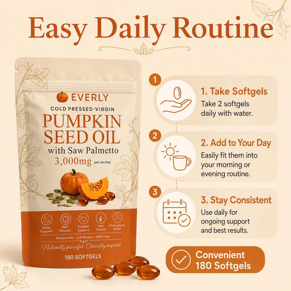 Everly softgels for daily nutrition