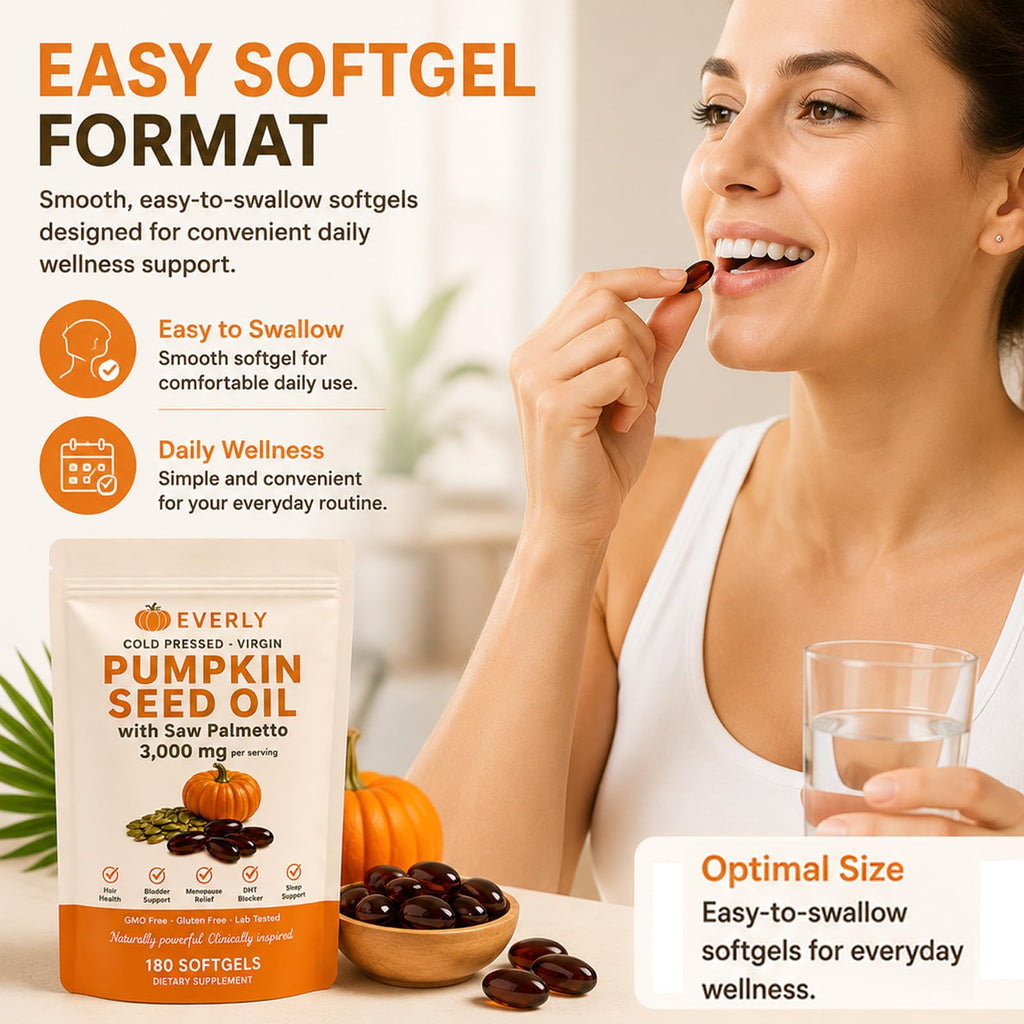 Everly softgels for prostate support