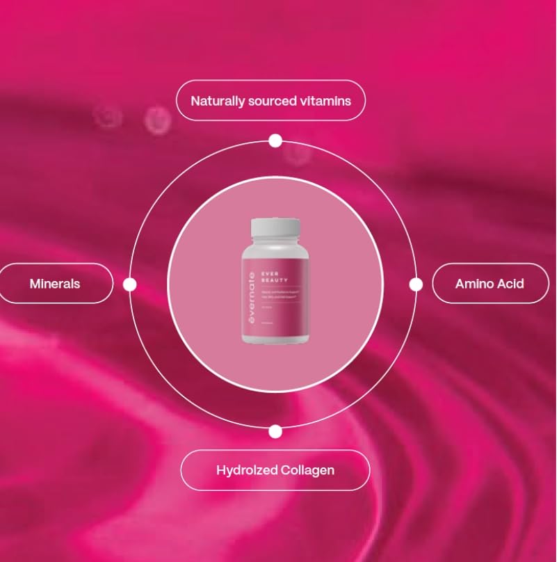 Evernate beauty supplements with amino acids