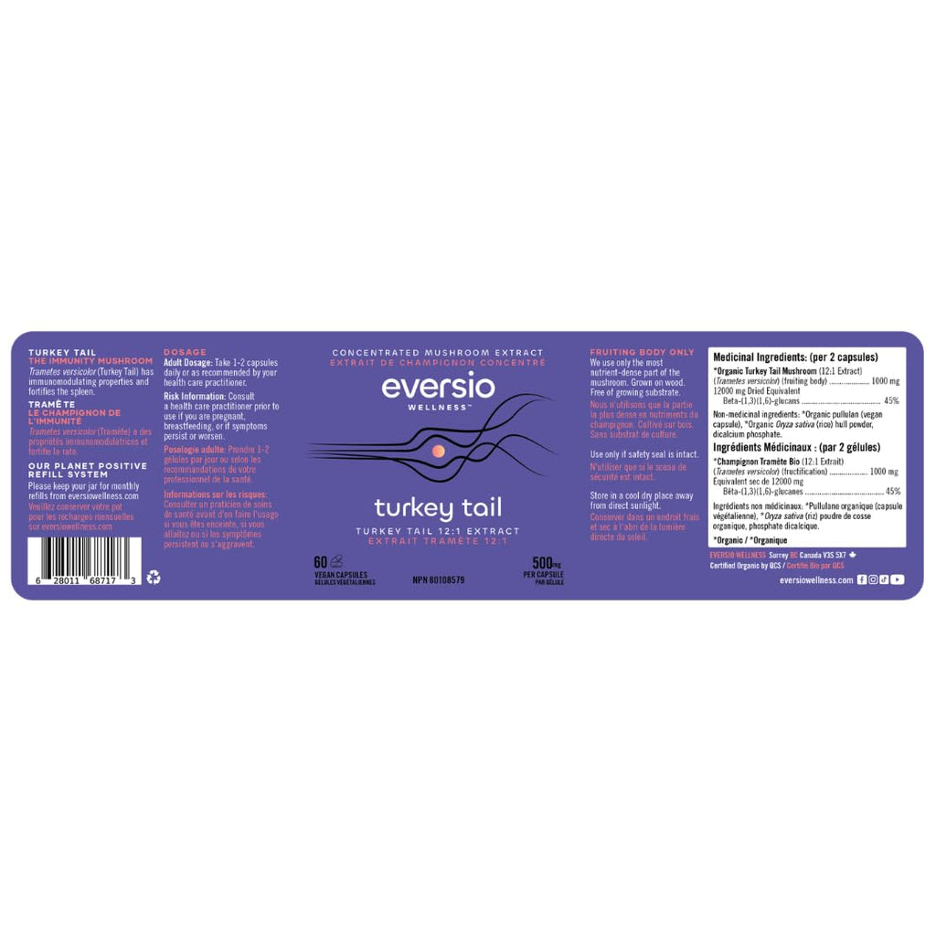 Eversio Wellness mushroom health benefits