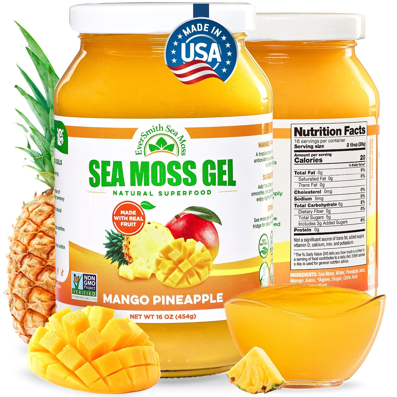 EverSmith Organics sea moss gel
