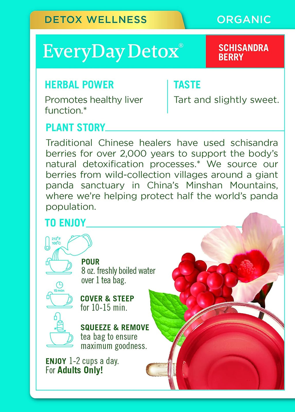 EveryDay Detox herbal tea blend