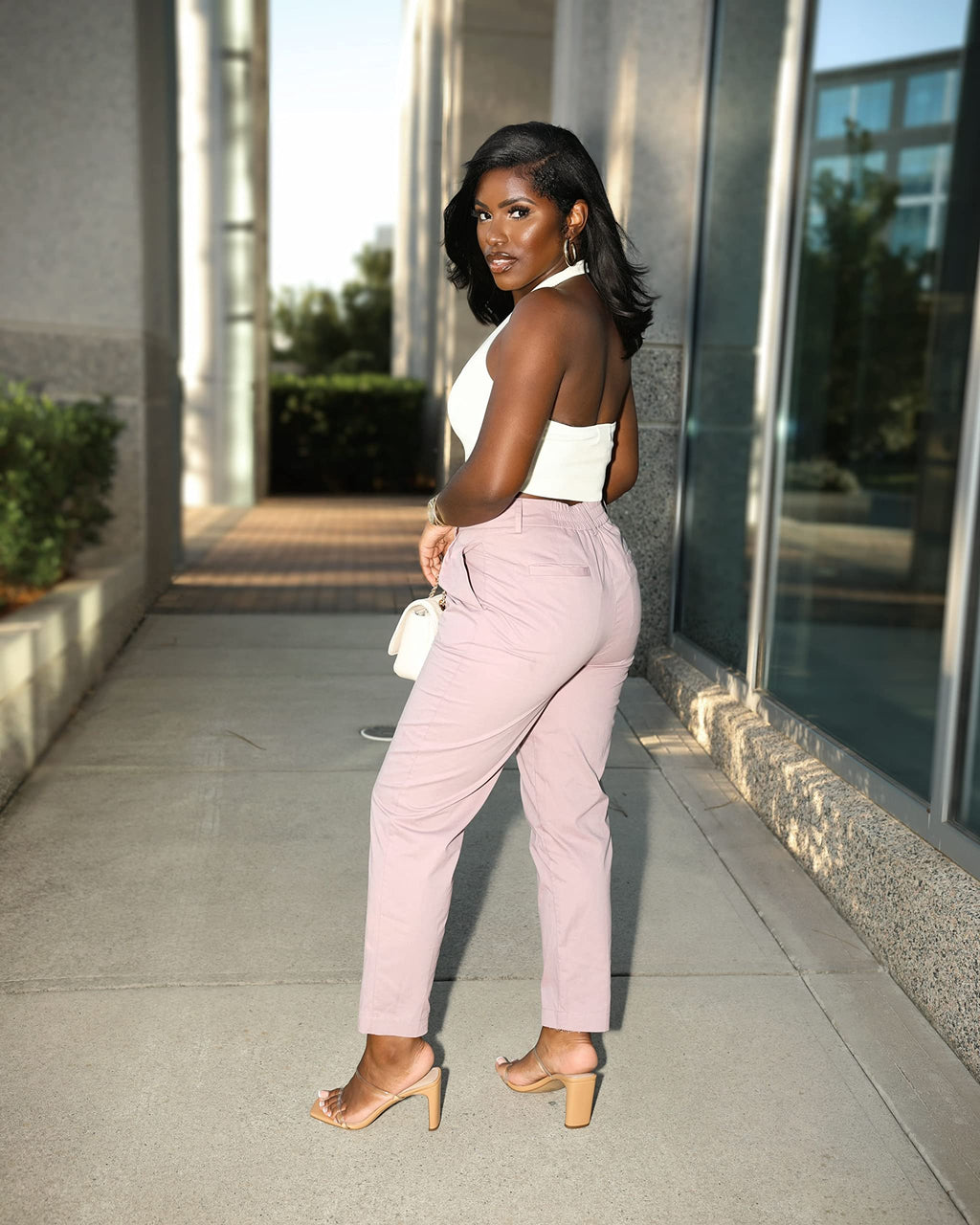 Everyday elderberry pants for effortless style