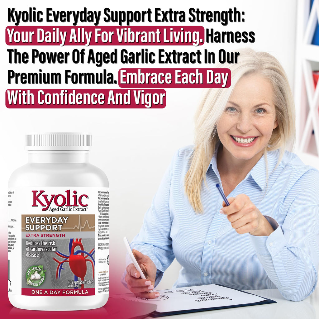 everyday health with Kyolic garlic