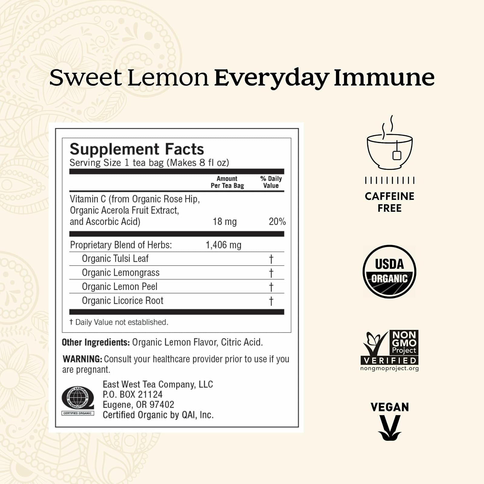 everyday immune support tea blend