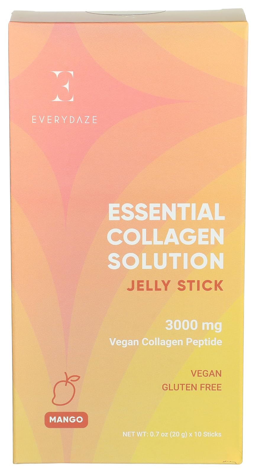 Everydaze collagen jelly stick mango flavour