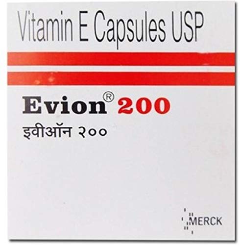 Evion Vitamin E 200 mg capsules