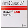 Evion Vitamin E 200 mg capsules