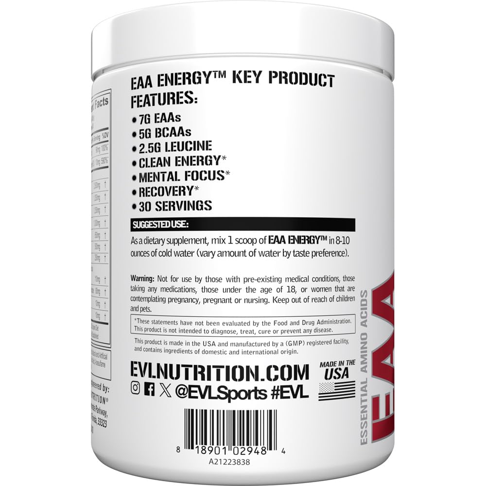 EVL amino acids for enhanced performance