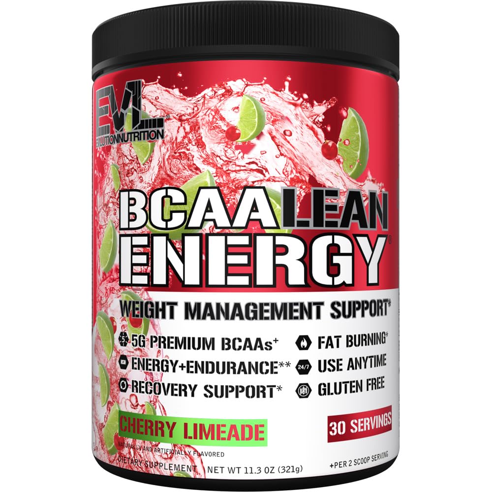 EVL BCAA Lean Energy Powder benefits