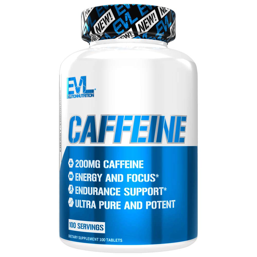 EVL Caffeine 200 mg energy boost