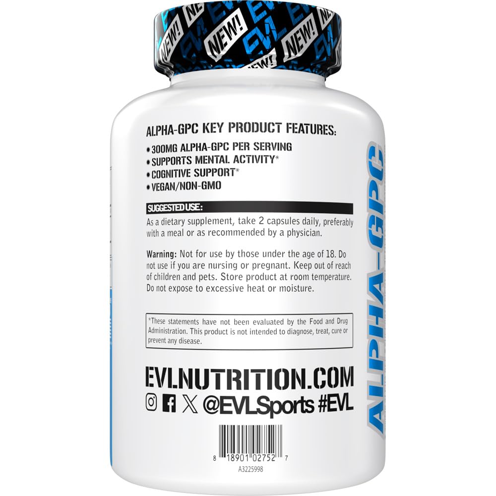 EVL choline supplement for energy boost