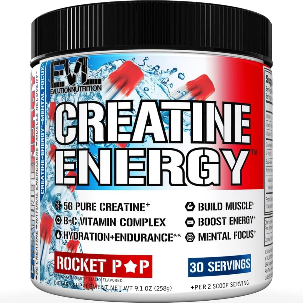 EVL creatine energy powder for workouts