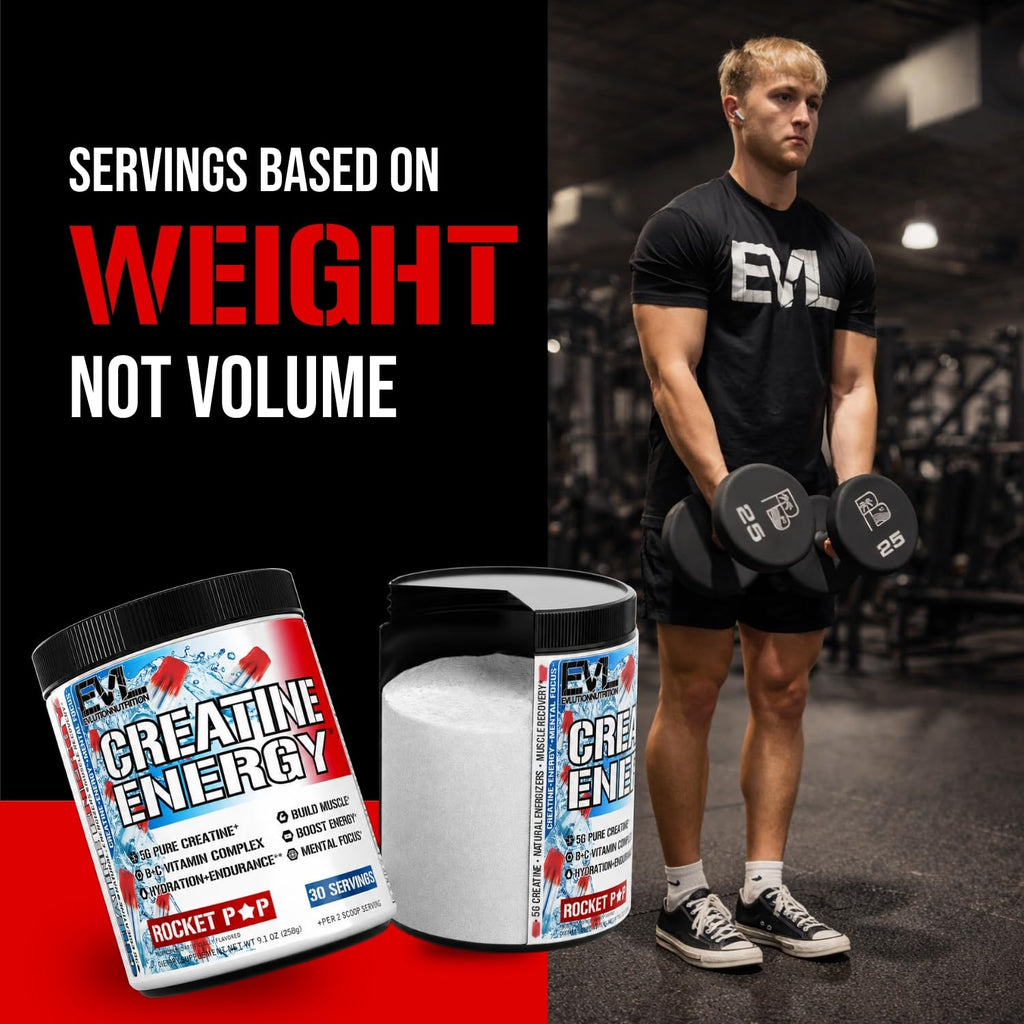 EVL creatine for pre-workout energy