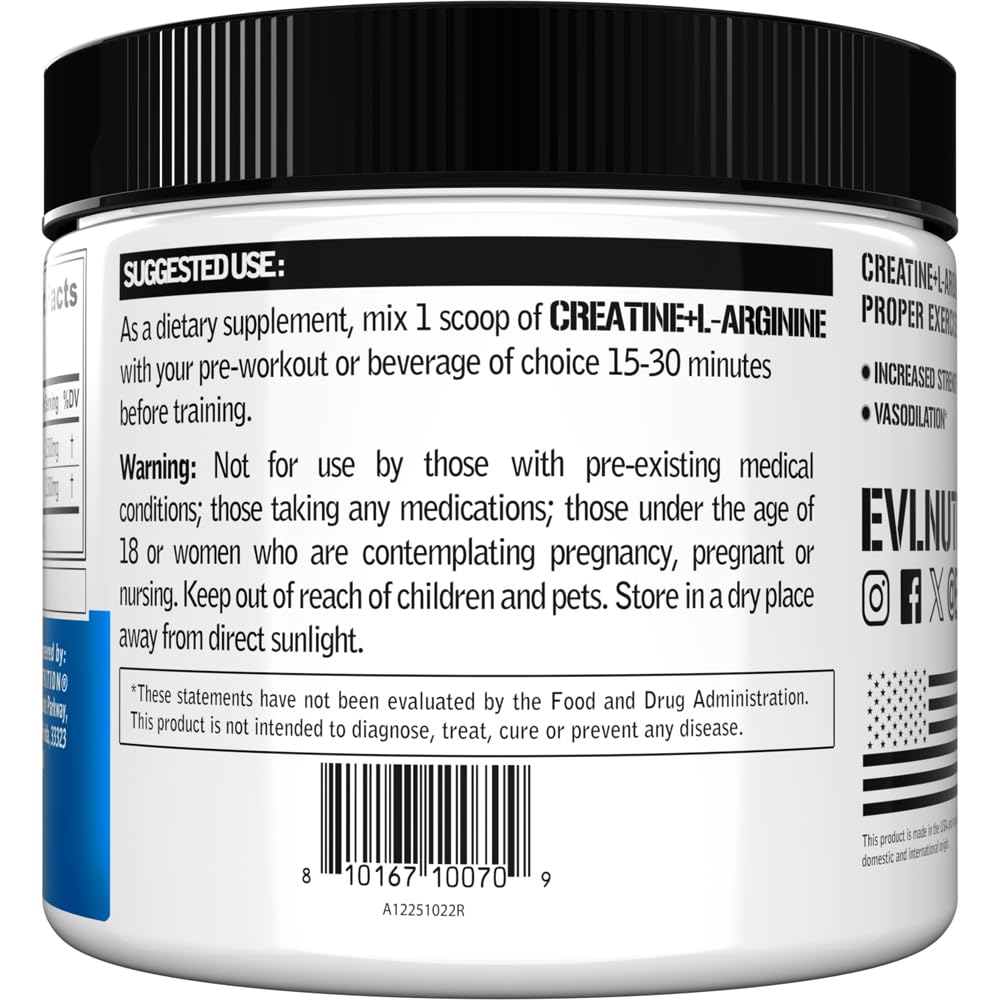 EVL creatine powder for athletes