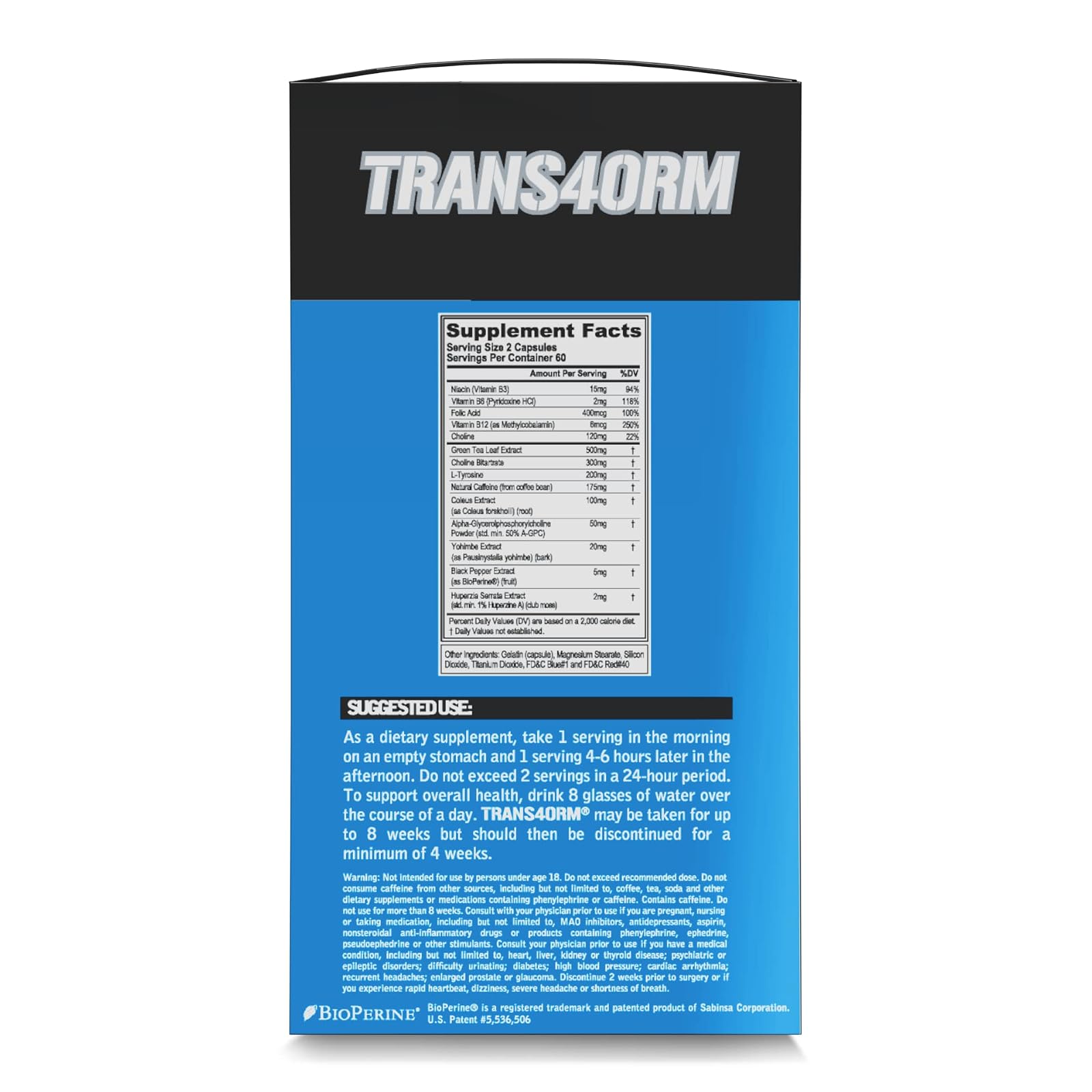 EVL LeanMode capsules for energy