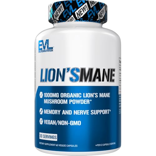 EVL Lion's Mane mushroom health benefits