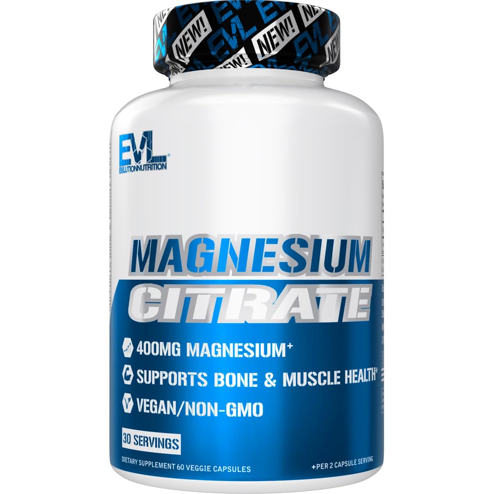 EVL Magnesium Citrate veggie capsules