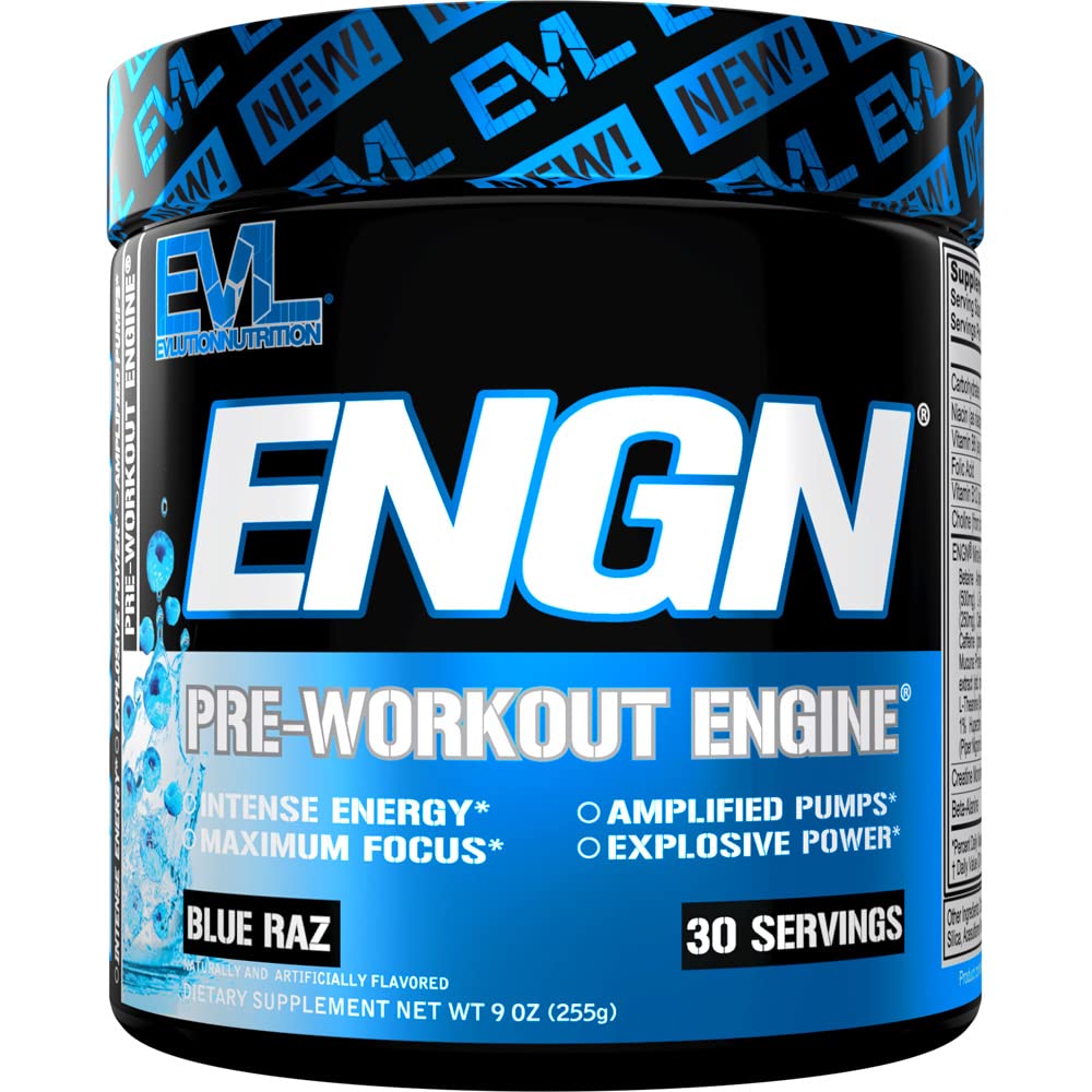 EVL pre-workout for energy boost