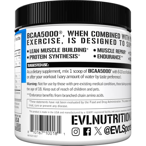 Evlution amino acids for muscle growth