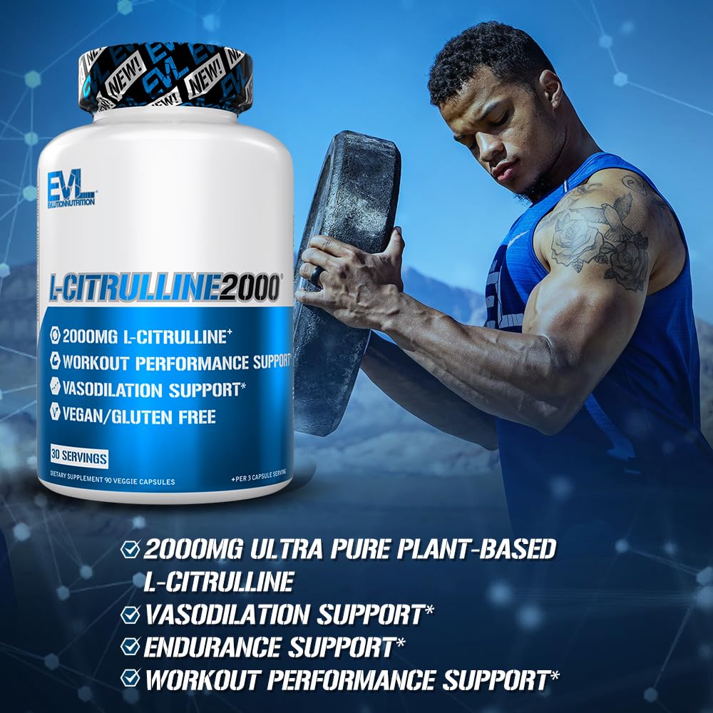 Evlution L-Citrulline for enhanced endurance