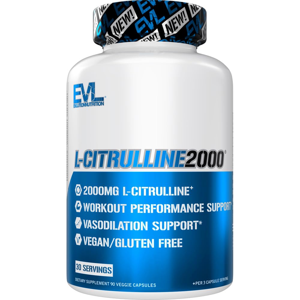 Evlution L-Citrulline pre-workout supplement