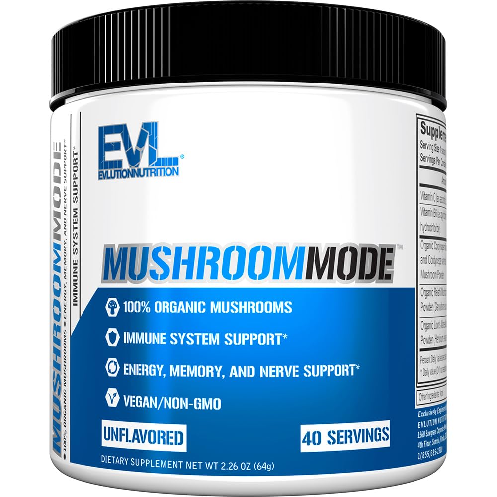 Evlution mushroom supplement for brain support