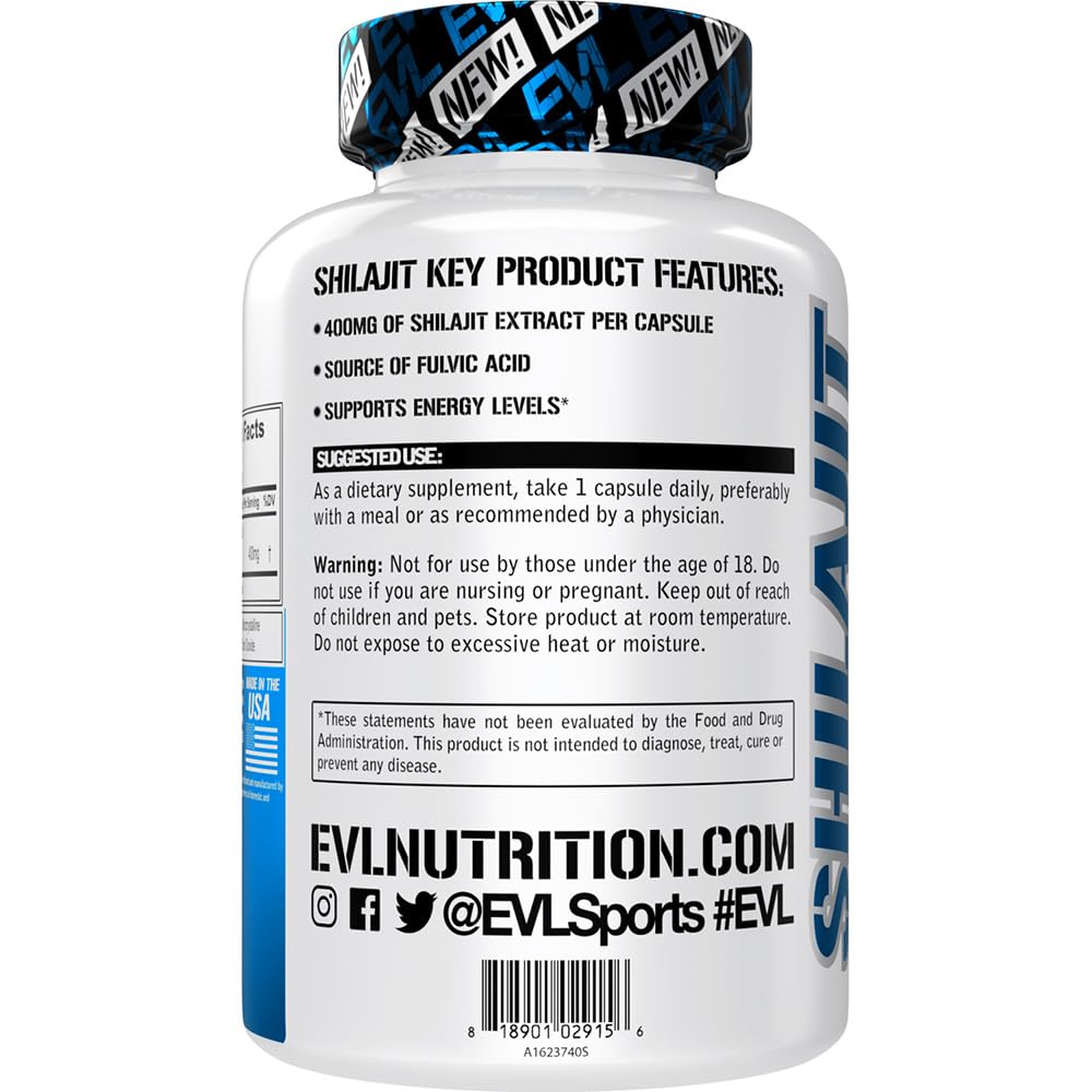Evlution Nutrition herbal vitality capsules