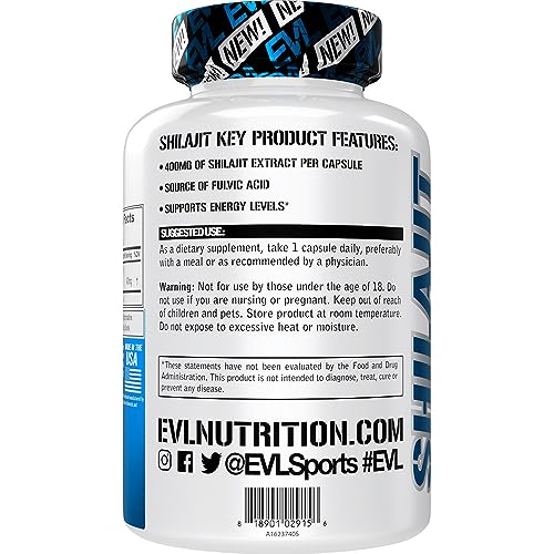 Evlution Nutrition shilajit for athletes