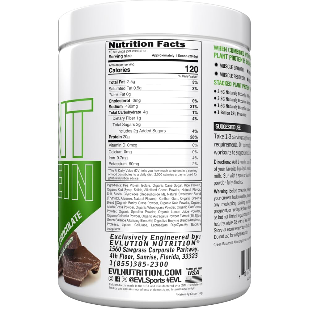Evlution plant based protein benefits