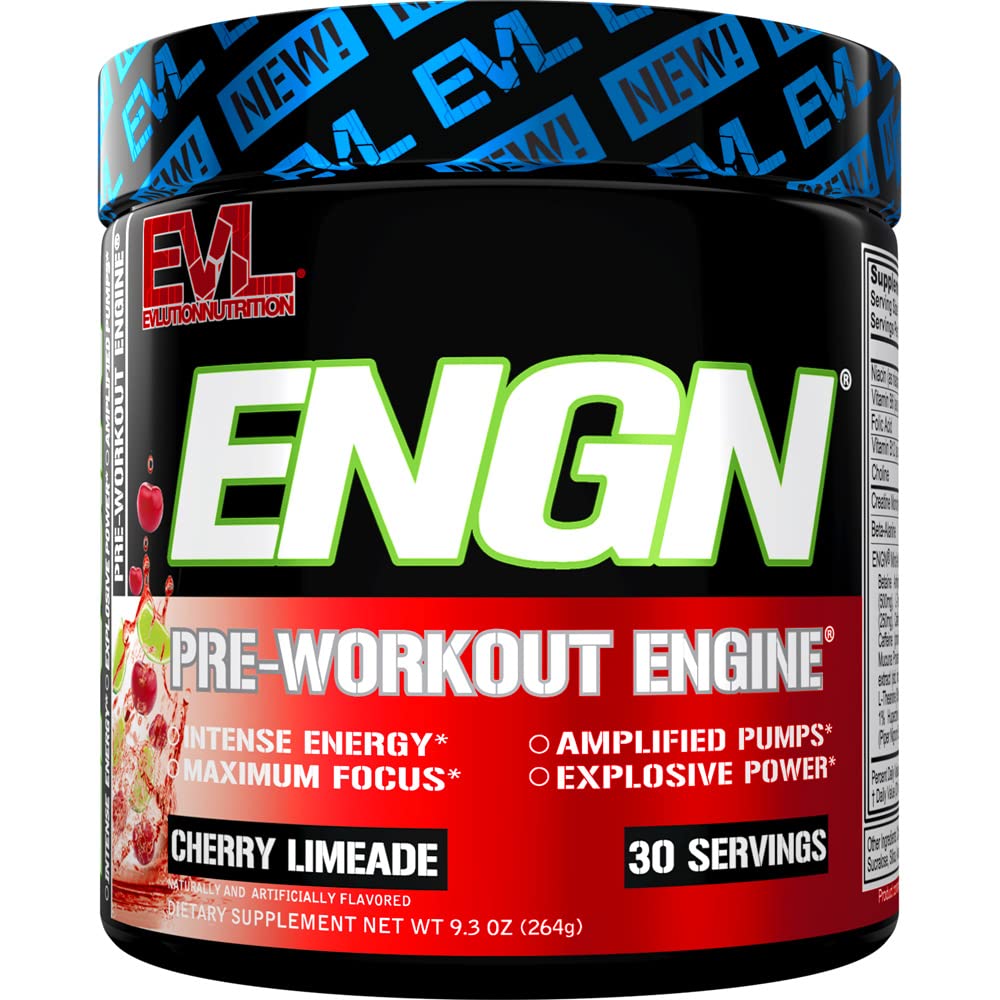 Evlution pre-workout for energy boost