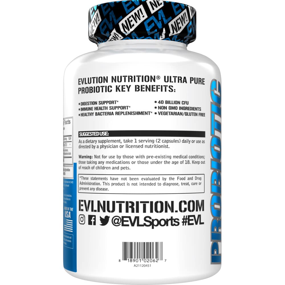 Evlution probiotics for men digestion