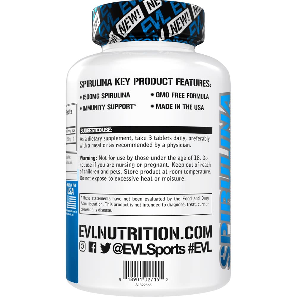 Evlution spirulina for daily wellness