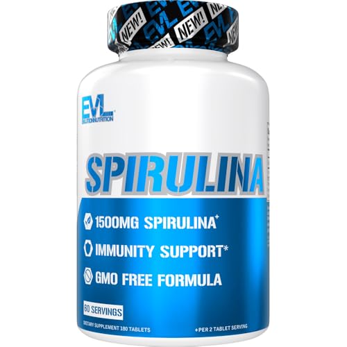 Evlution spirulina tablets for energy