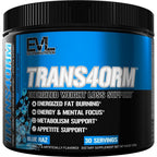 Evlution Trans4orm fat burners blue raz
