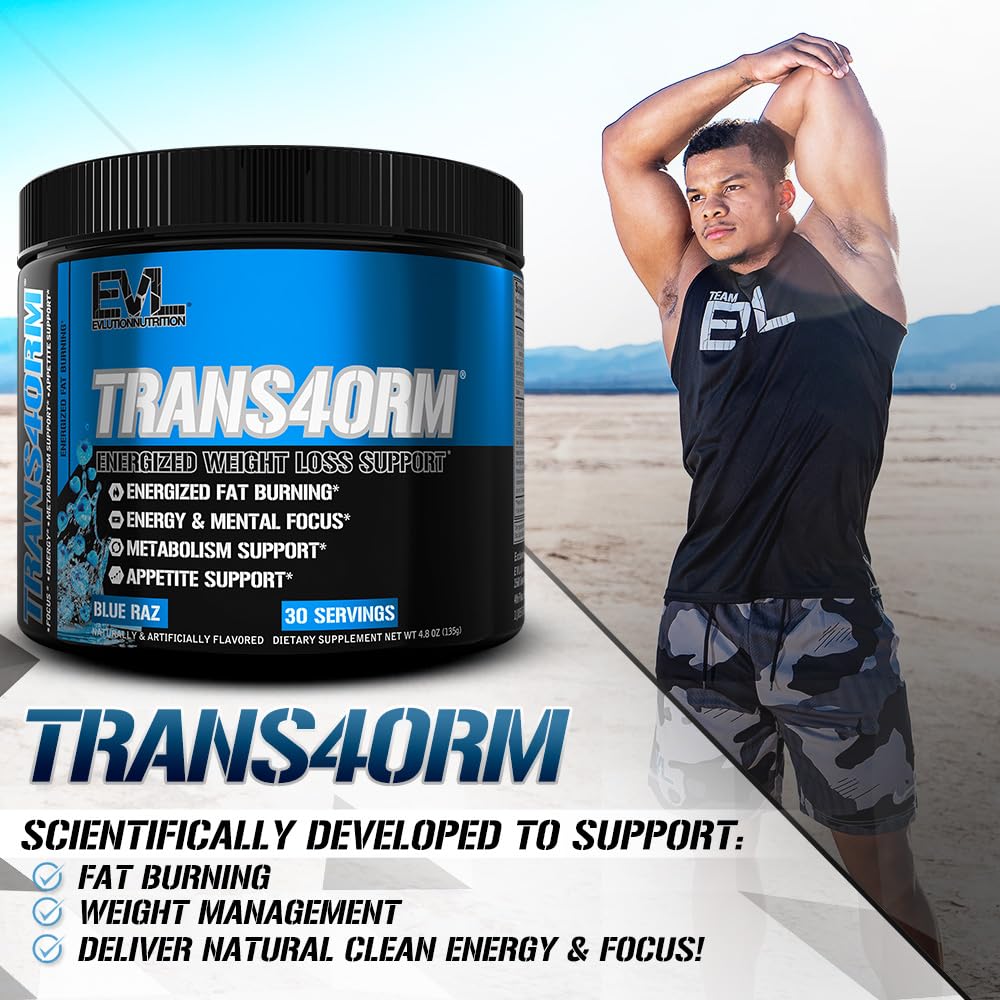 Evlution Trans4orm fat burners for metabolism