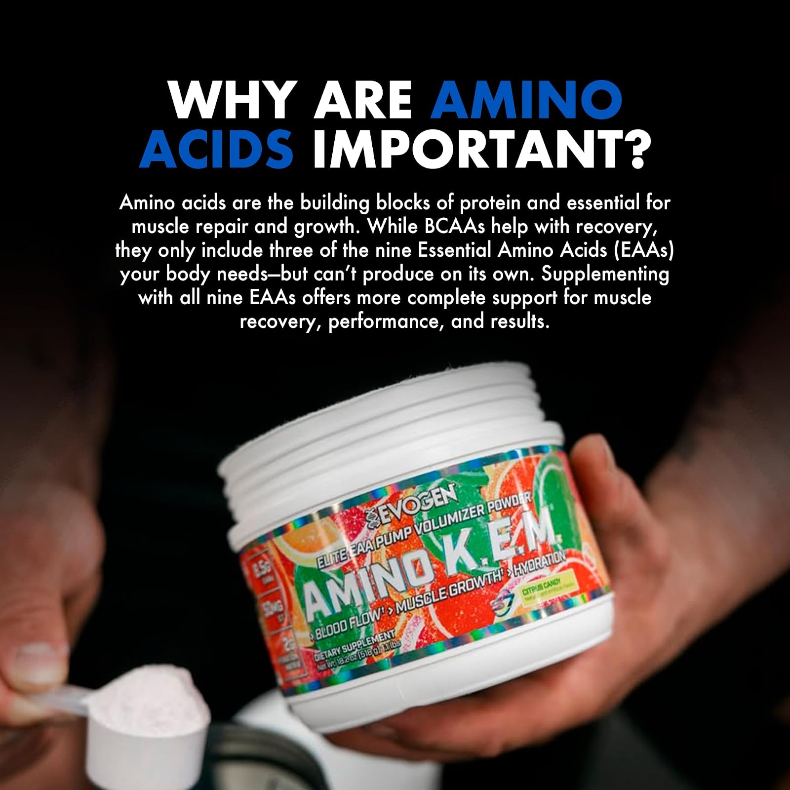 Evogen EAA for optimal performance
