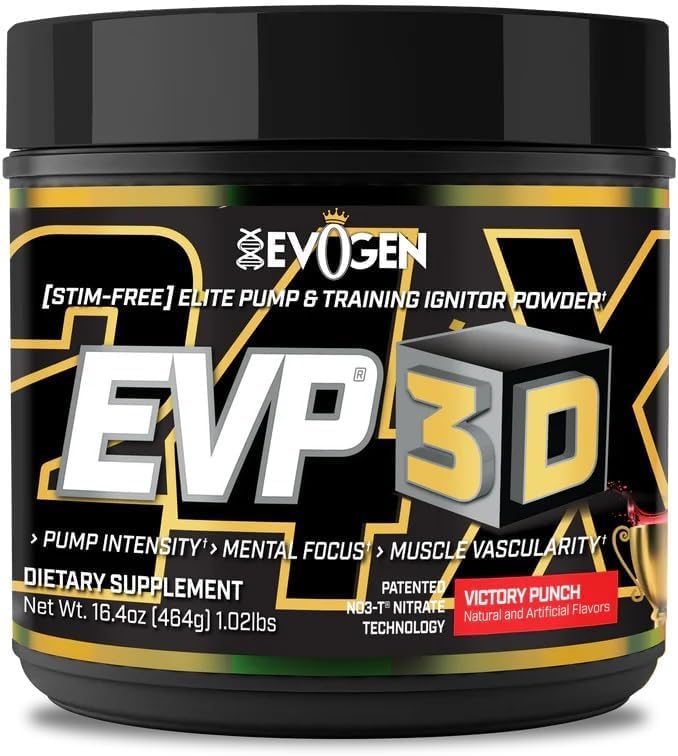 Evogen EVP 3D pre-workout powder