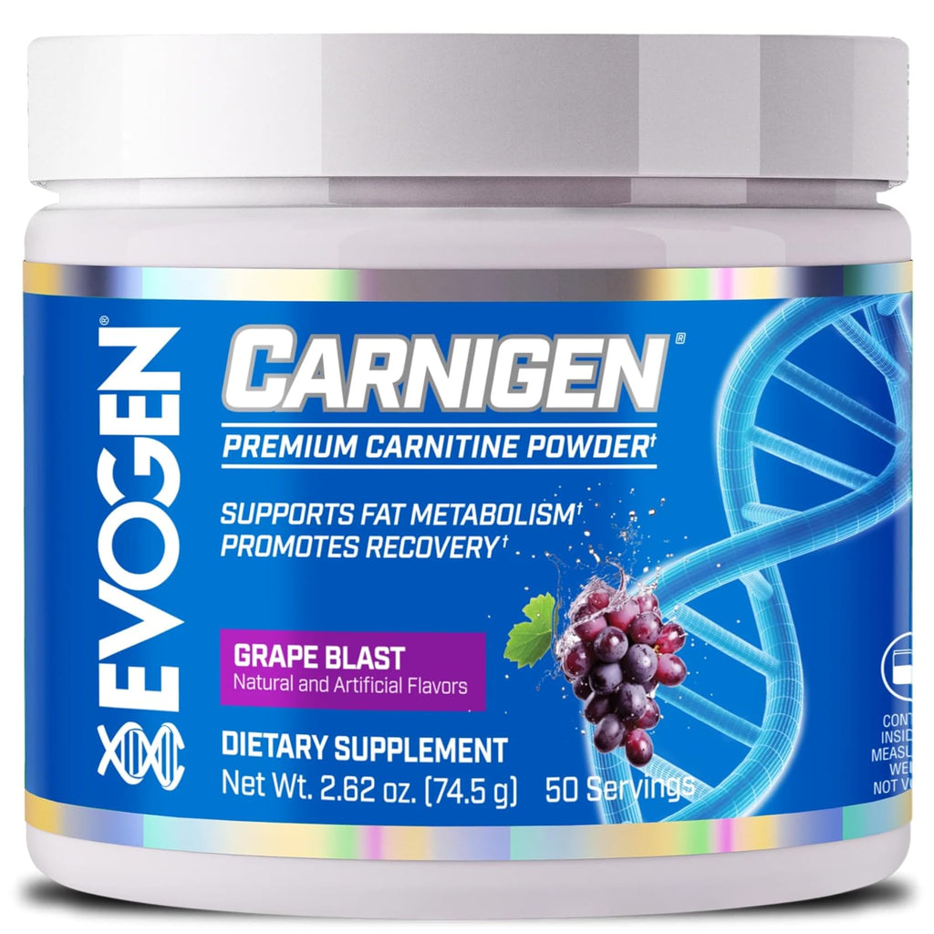 Evogen l-carnitine grape flavour