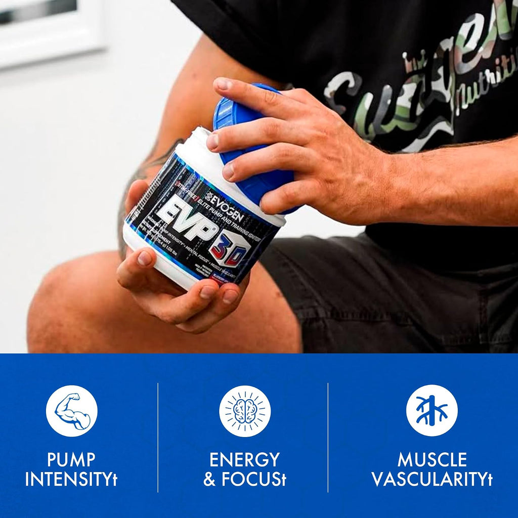 Evogen pre-workout for enhanced performance