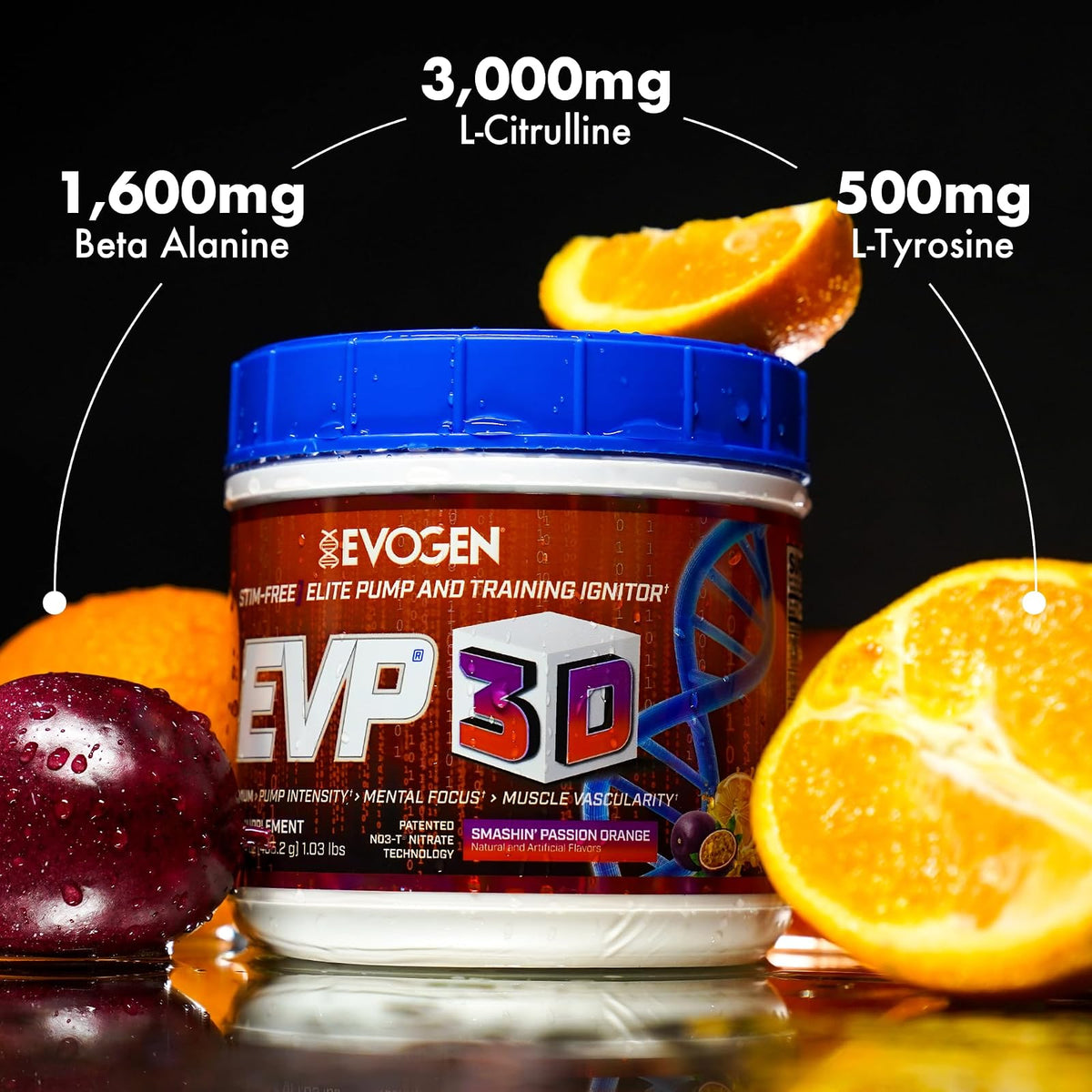 Evogen pre-workout for muscle performance