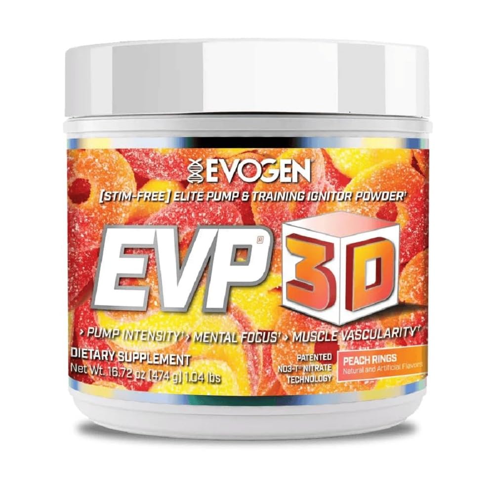Evogen pre-workout peach rings